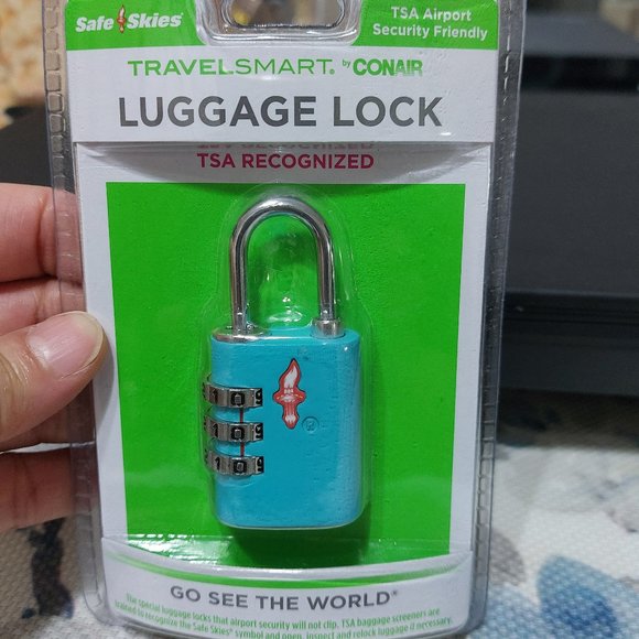 Safe Skies Travel Smart | Bags | Safe Skies Tsa Luggage Lock Travel ...